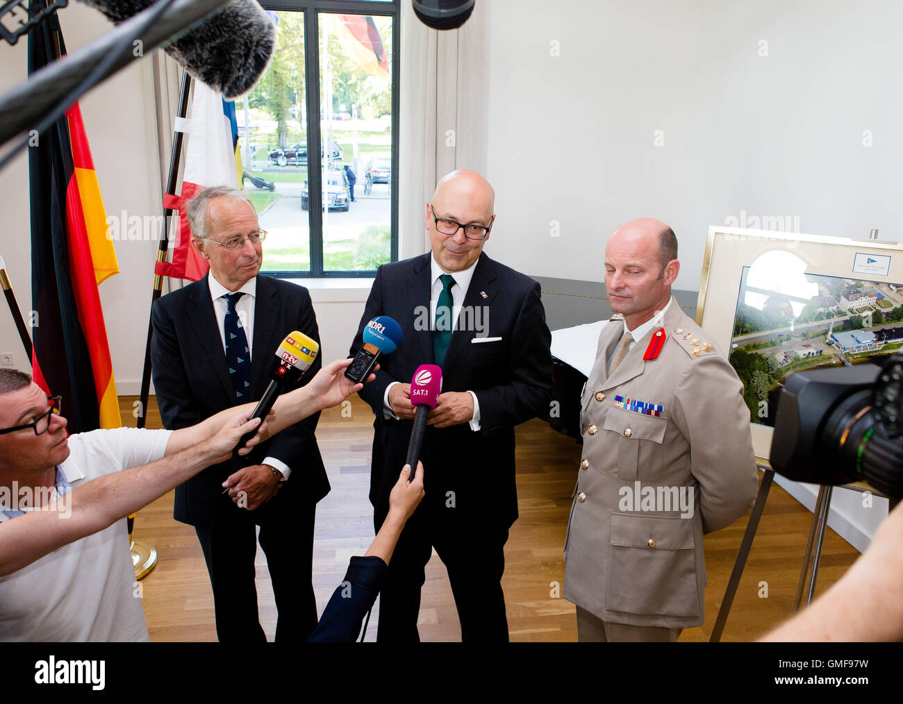 Kiel, Germany, 26th Aug, 2016: The Commander British Forces Germany ...