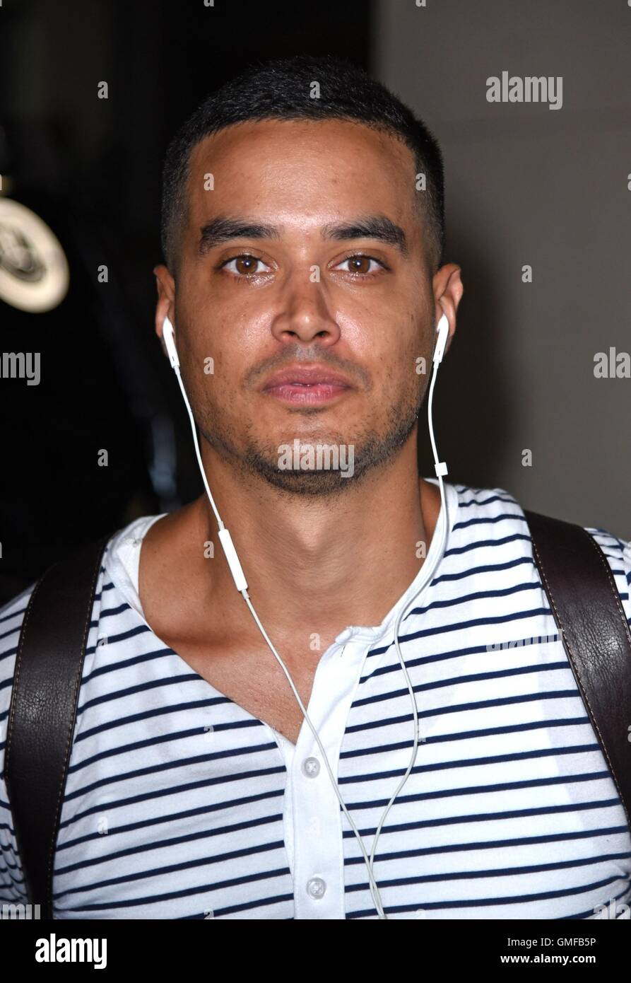 New York, NY, USA. 26th Aug, 2016. Brian Marc out and about for ...