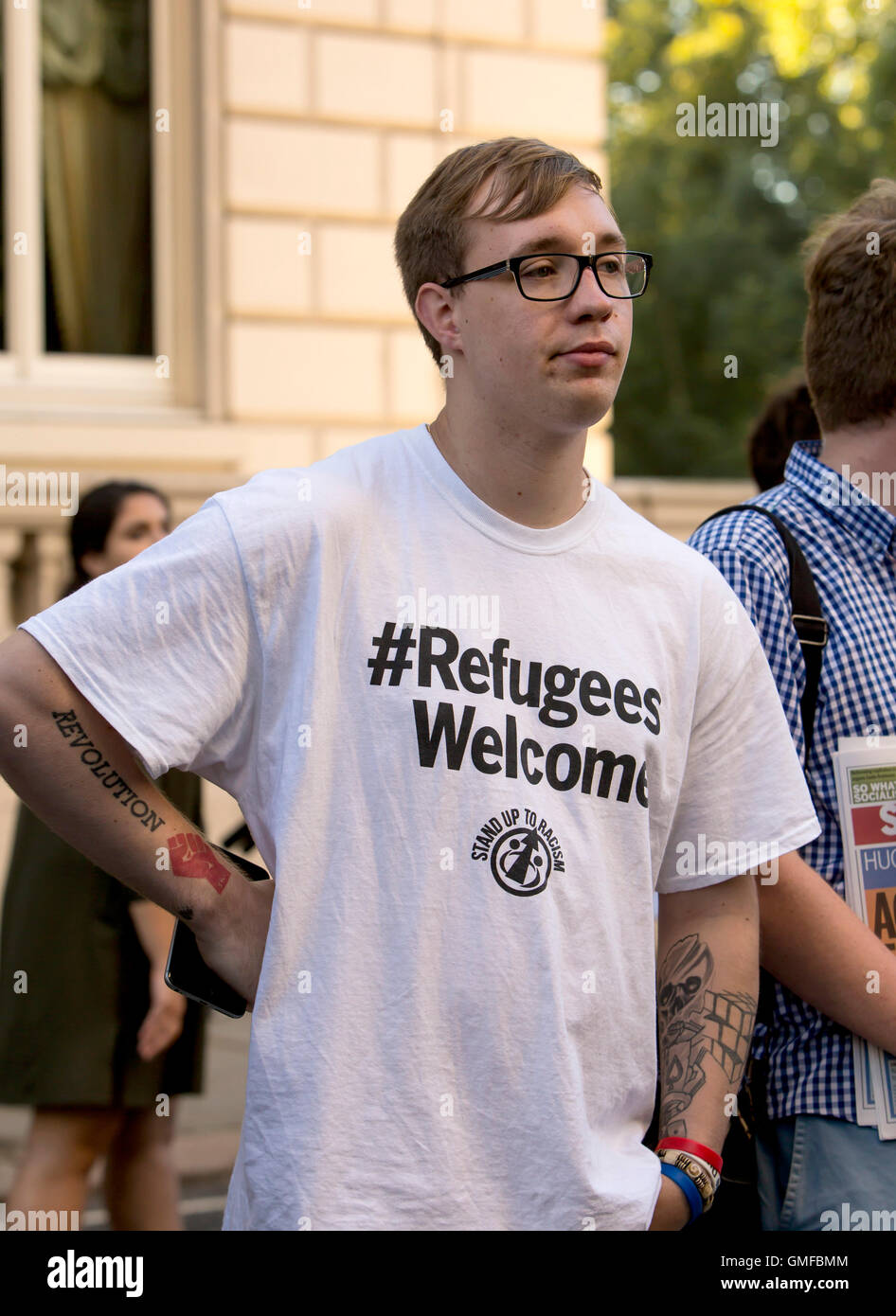 Anti racism tattoo hi-res stock photography and images - Alamy