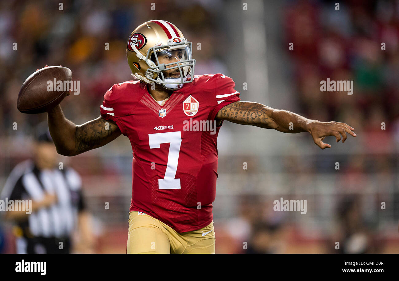 Santa Clara, RJ, Brazil. 26th Aug, 2016. San Francisco 49ers ...