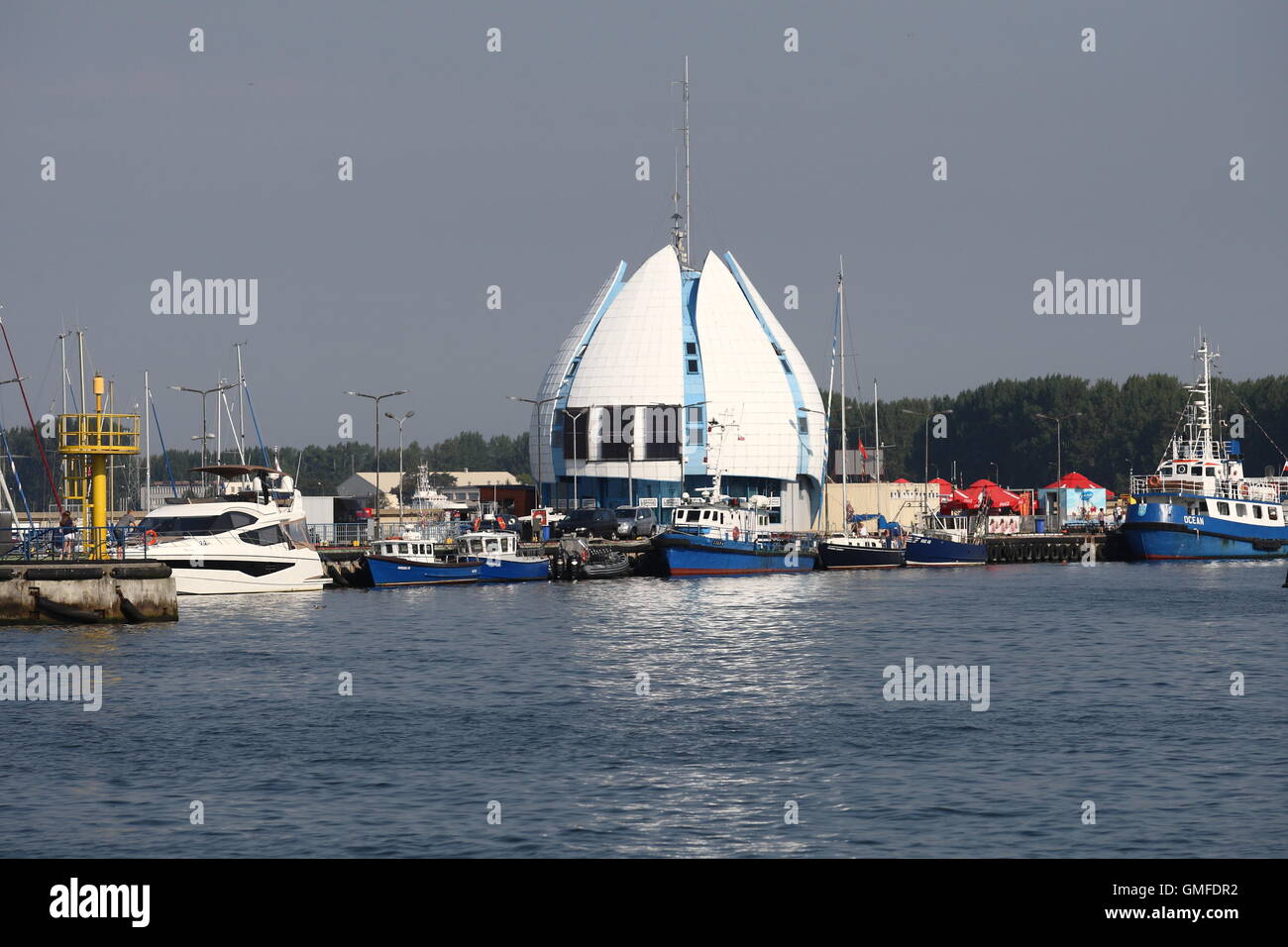 Hel, Poland 27th, August 2016 People enjoy hot and sunny weather in Hel ...