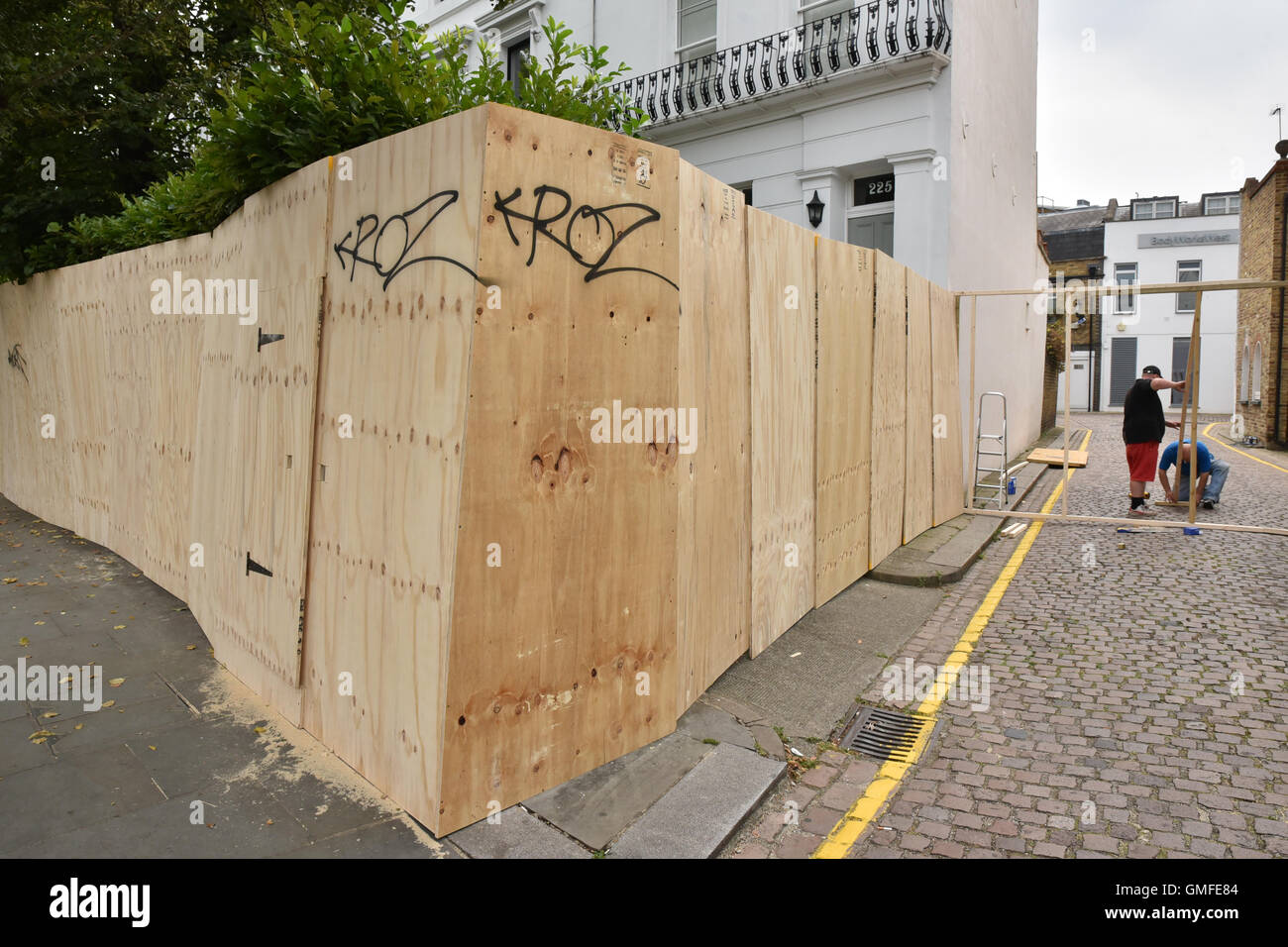 Westbourne Grove, Notting Hill, London, UK. 27th Aug, 2016. Properties ...