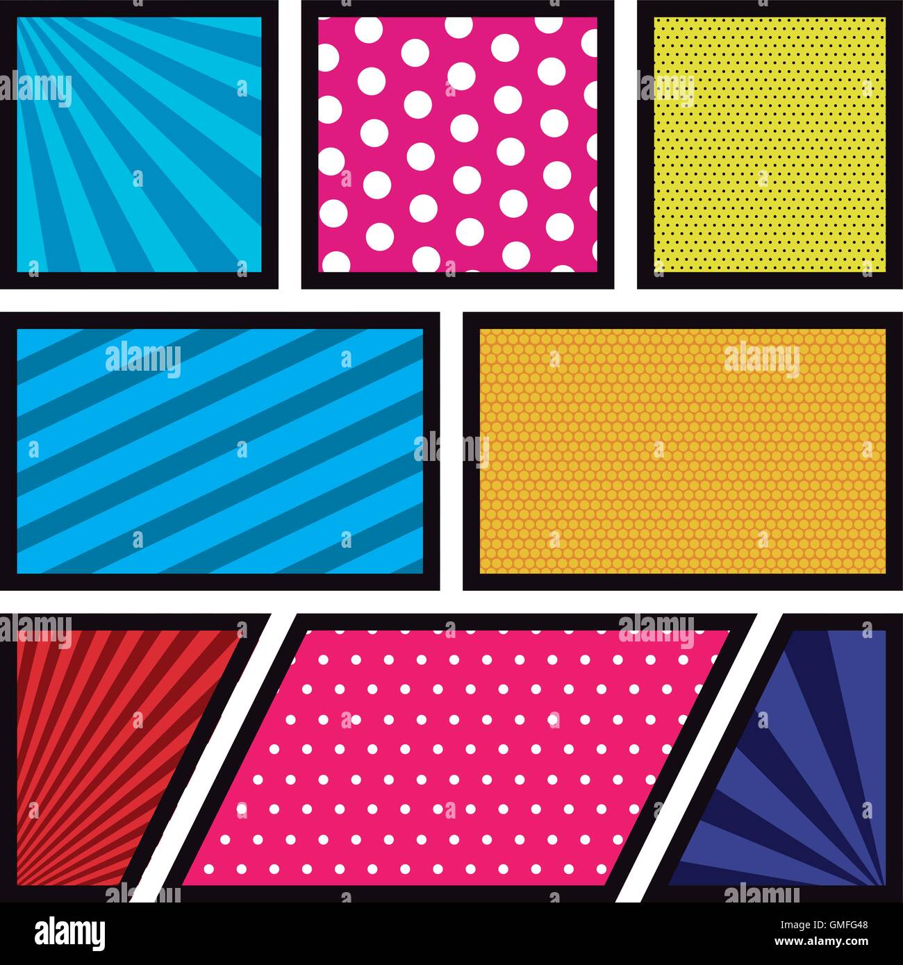 pop art background style poster Stock Vector Image & Art - Alamy