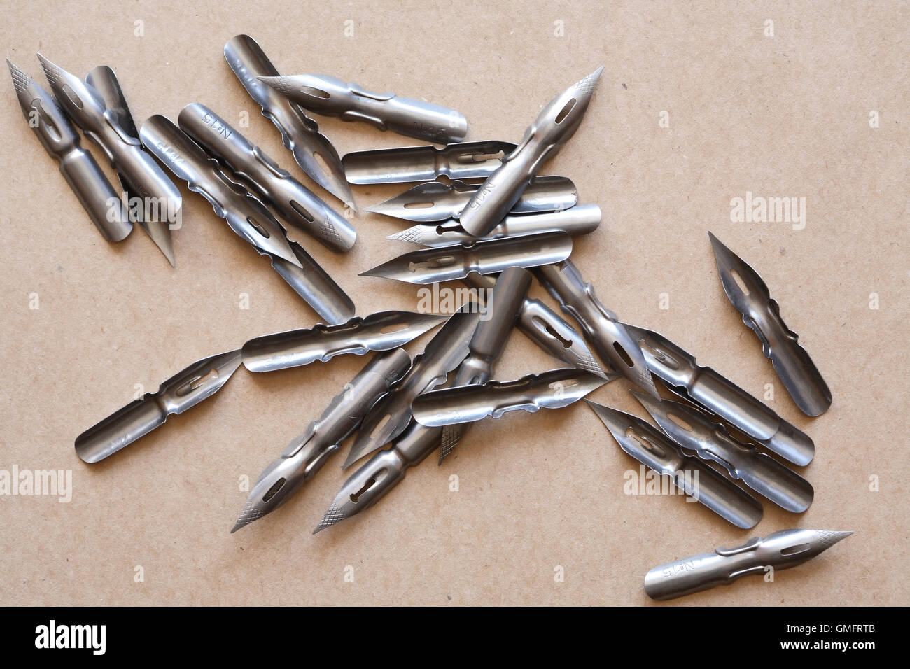 Vintage pen nib hi-res stock photography and images - Alamy