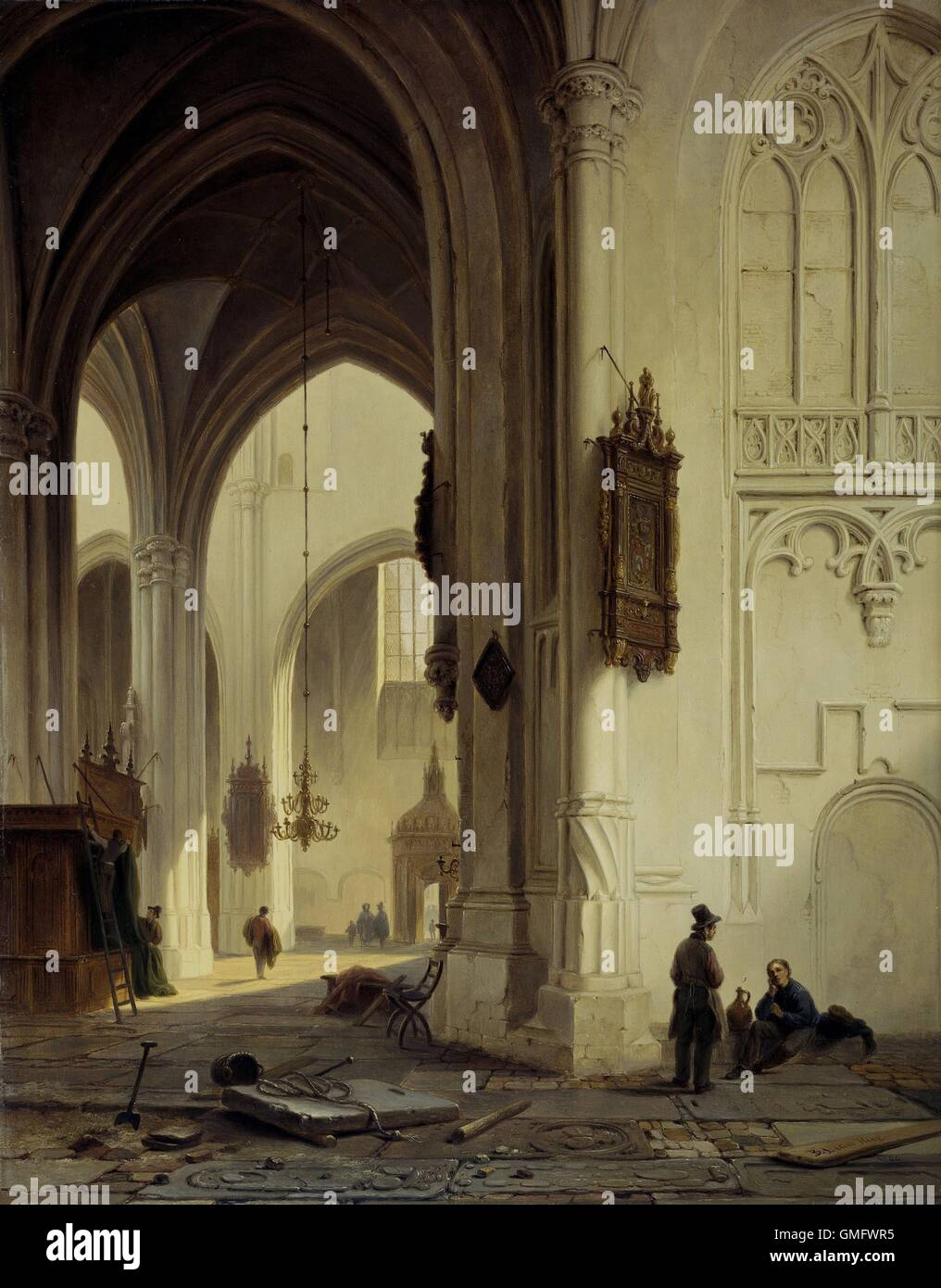 Protestant church interior hi-res stock photography and images - Alamy