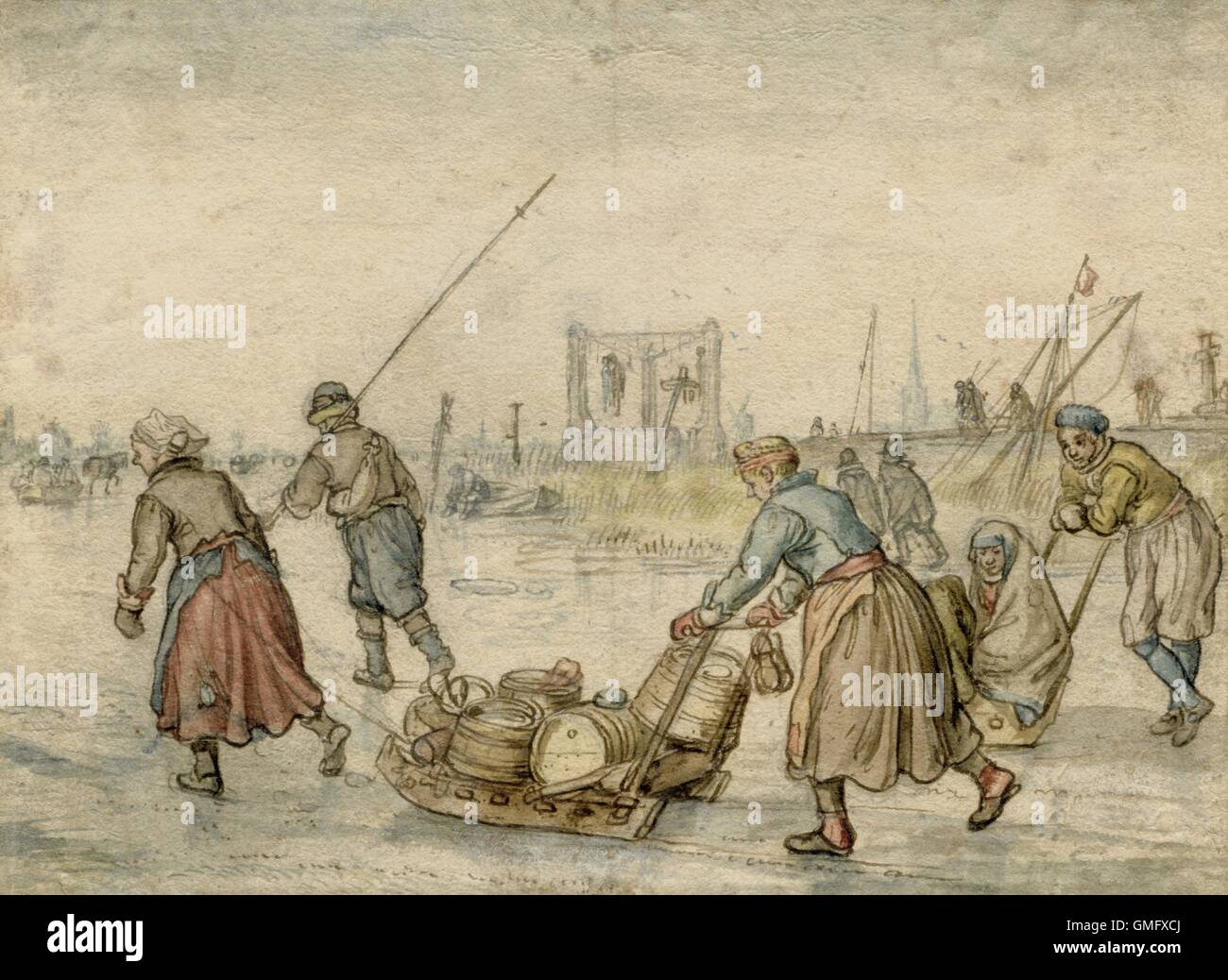 Painting ice age walking hi-res stock photography and images - Alamy