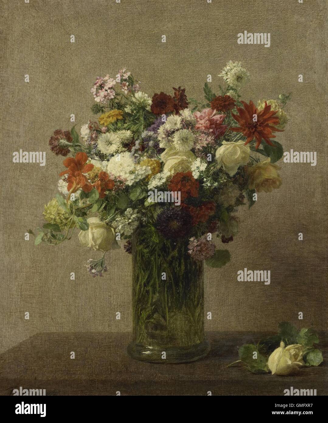 Flowers from Normandy, by Henri Fantin-Latour, 1887, French ...