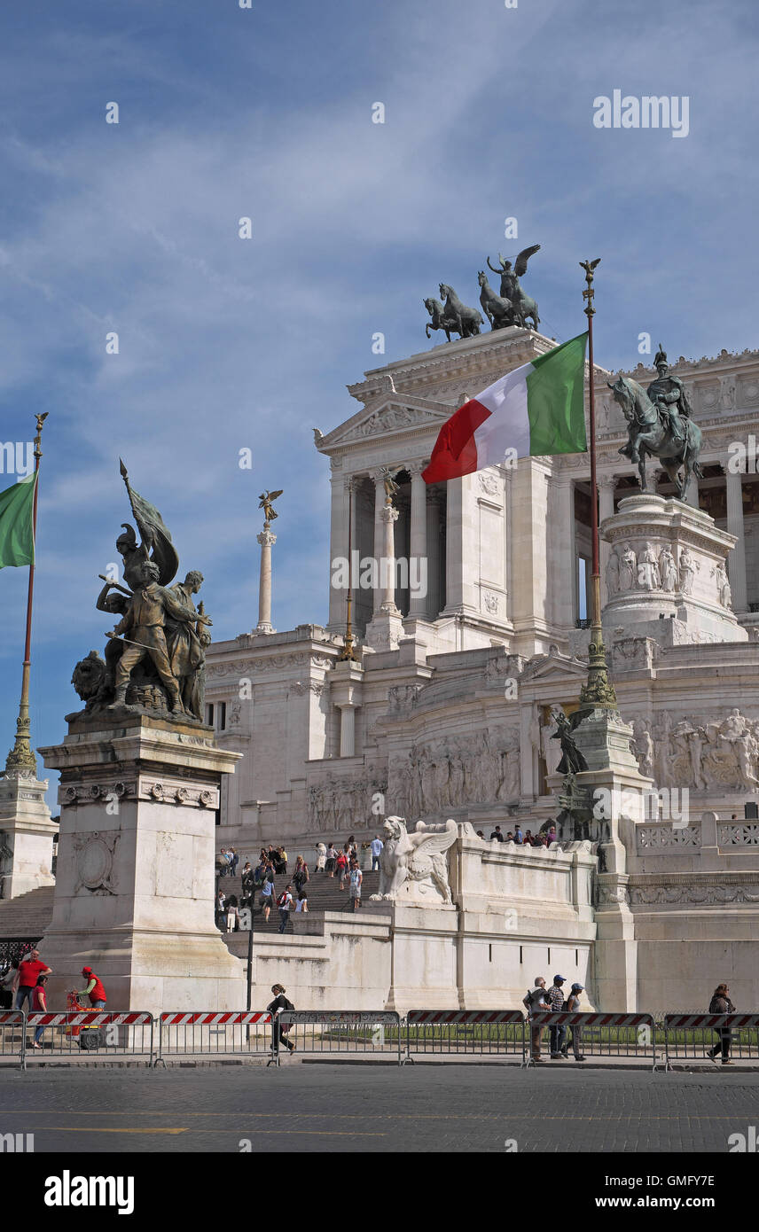 Vittoriano, Piazza Venezia, Rome, Italy Stock Photo - Alamy