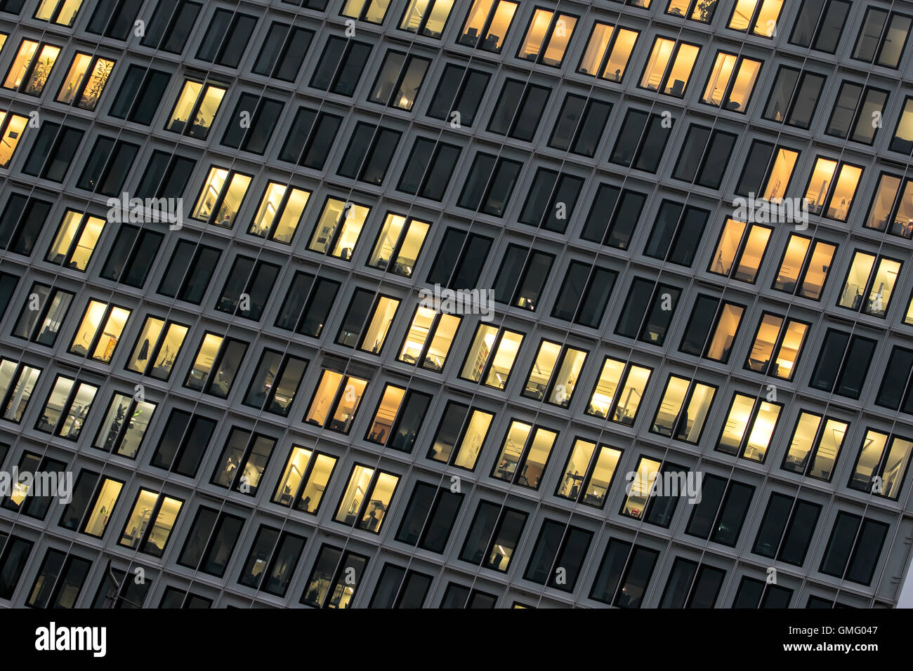 Illuminated windows hi-res stock photography and images - Alamy