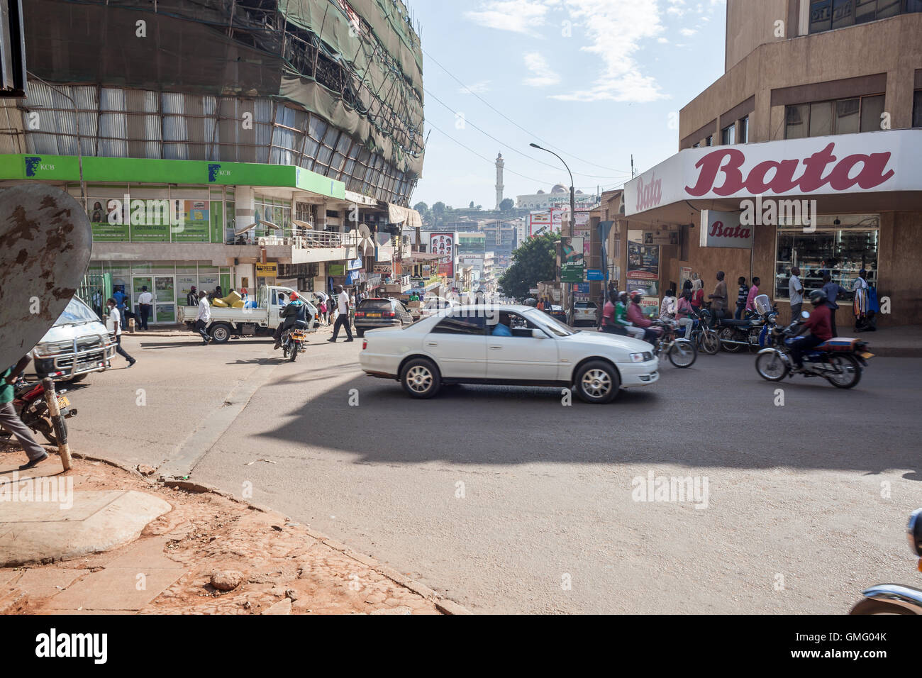 Kampala busy streets hi-res stock photography and images - Alamy