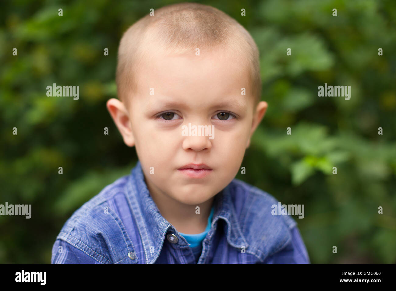 Caucasian boy face close up hi-res stock photography and images - Alamy