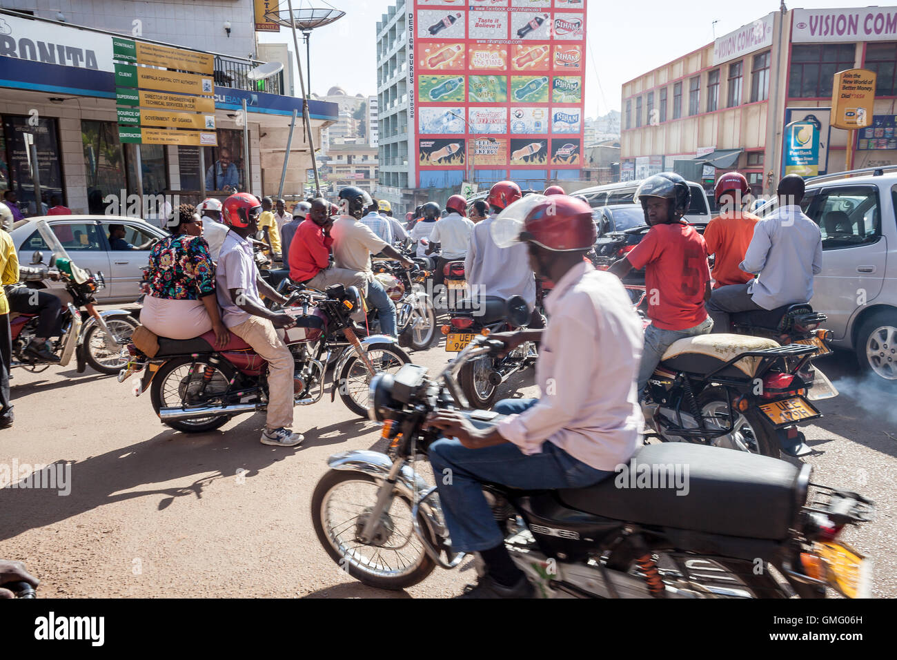 Uganda, Kampala, Africa, East Africa, Street, Streets, Poverty, Busy ...
