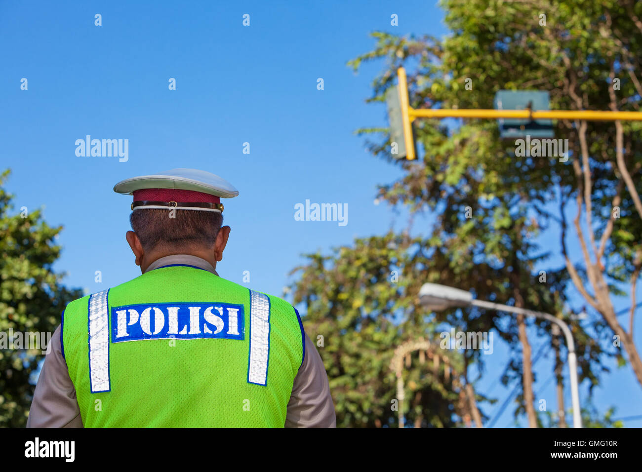Indonesian police hi-res stock photography and images - Alamy