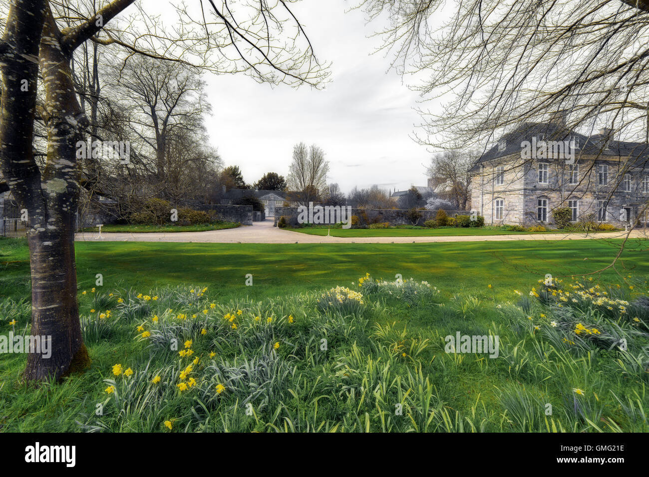 The Bishops Palace by Wolvesey Castle in Winchester, Hampshire Stock ...