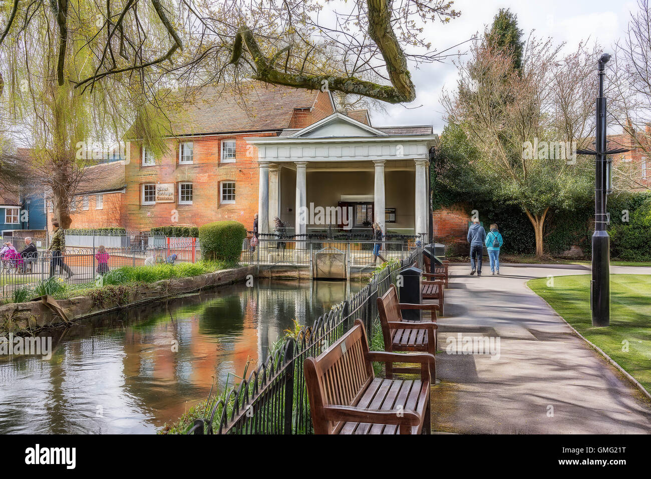 Winchester City scenes Stock Photo - Alamy