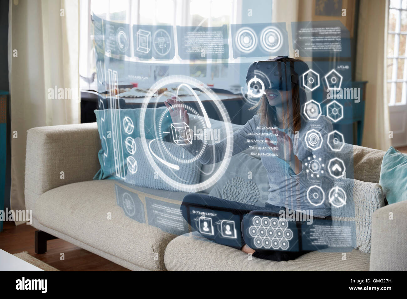 3d virtual reality graphic hi-res stock photography and images - Alamy