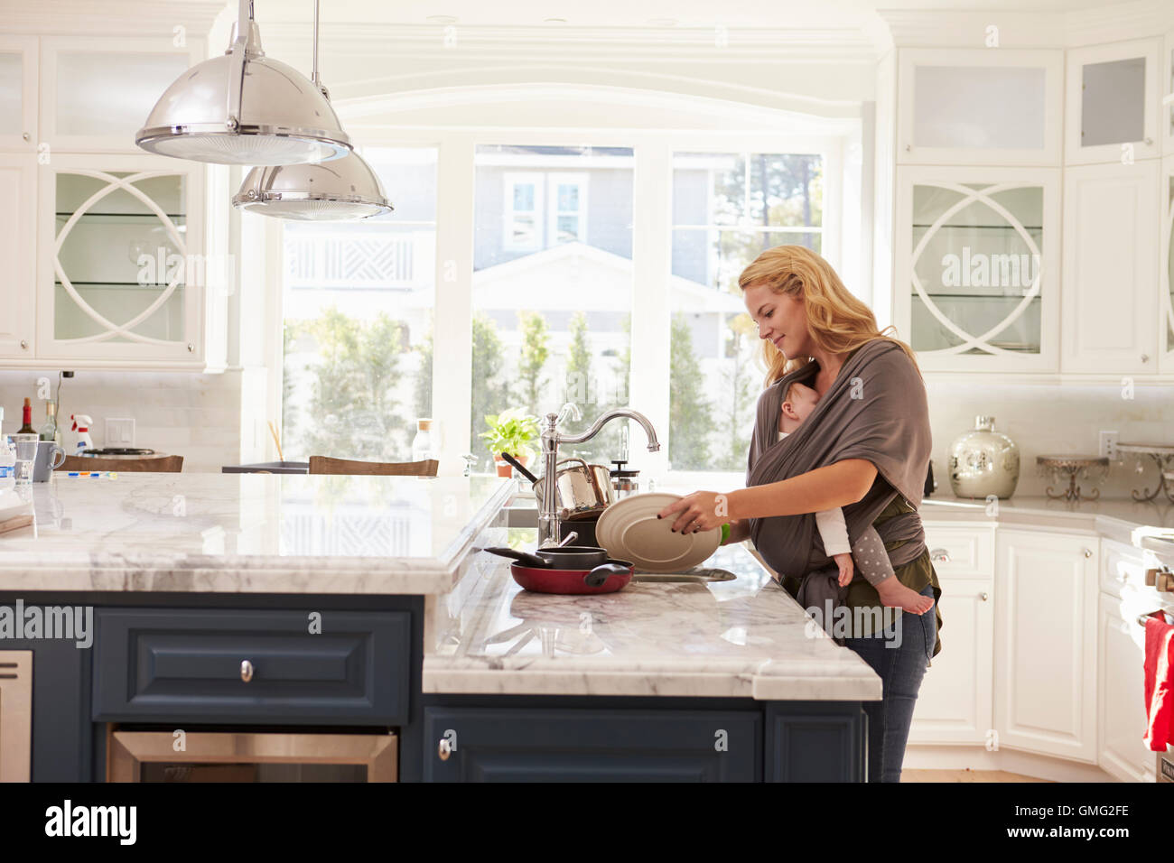 Girl multitasking not woman hi-res stock photography and images - Alamy