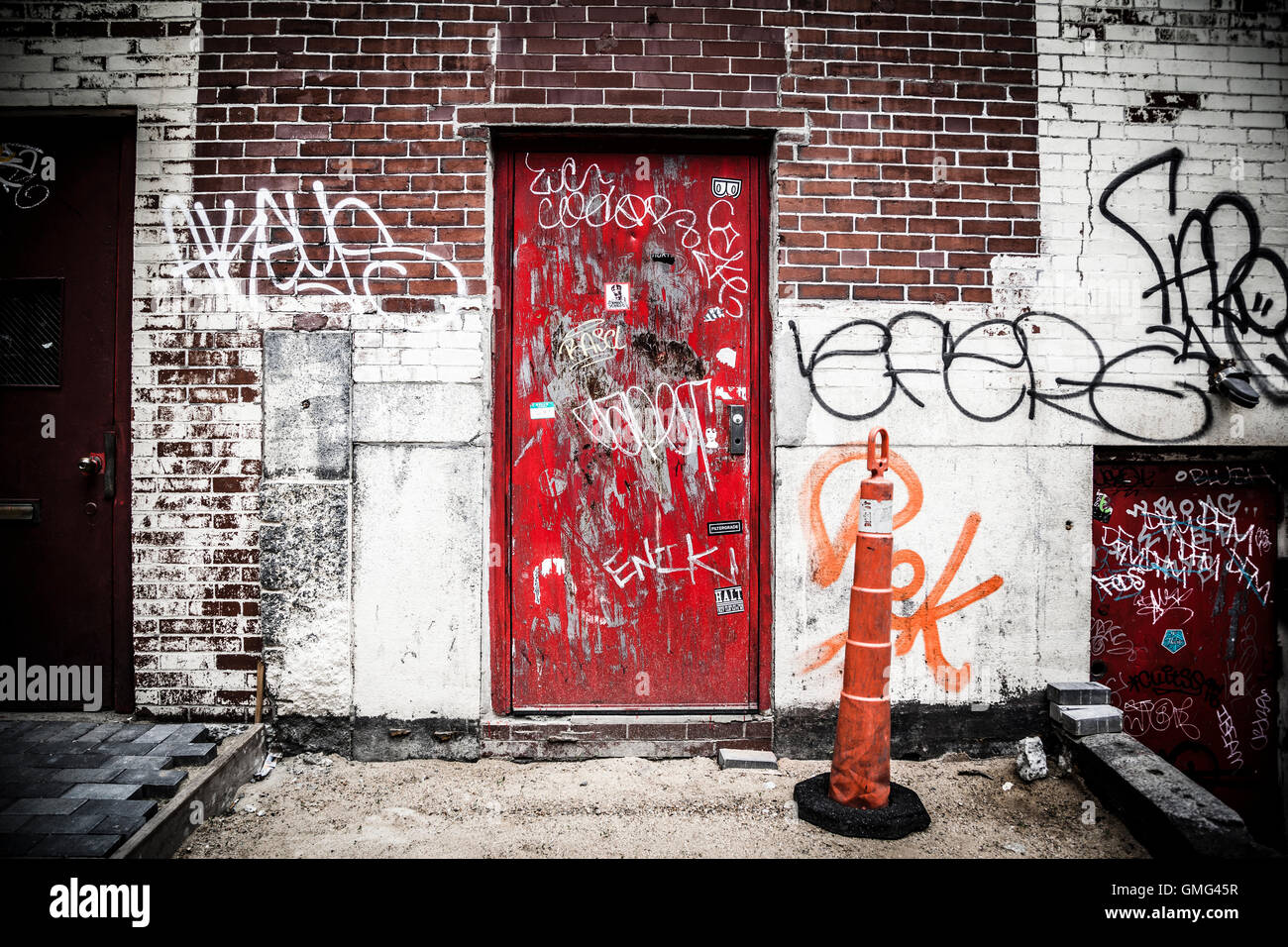 Boston boston graffiti hi-res stock photography and images - Alamy