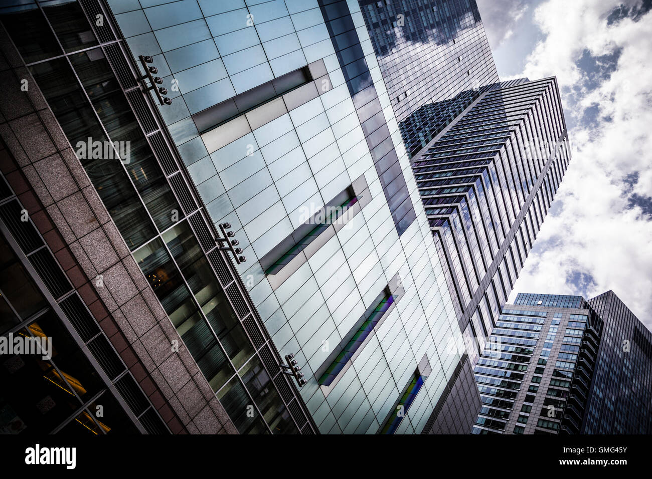 Skyscraper view in boston hi-res stock photography and images - Alamy
