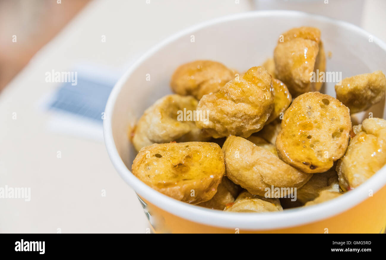 Fried fish ball ( Thai food Stock Photo - Alamy