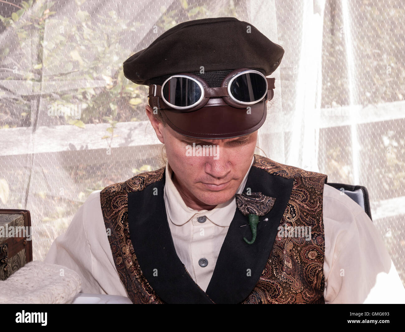 Steampunk boy hi-res stock photography and images - Alamy