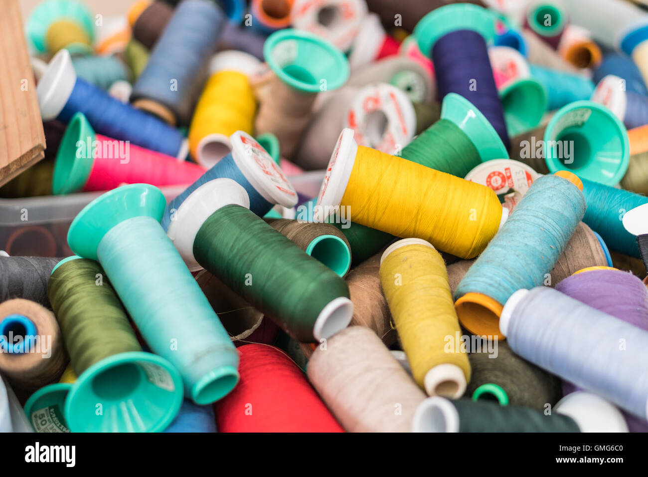 colorful of threads backgrounds Stock Photo - Alamy