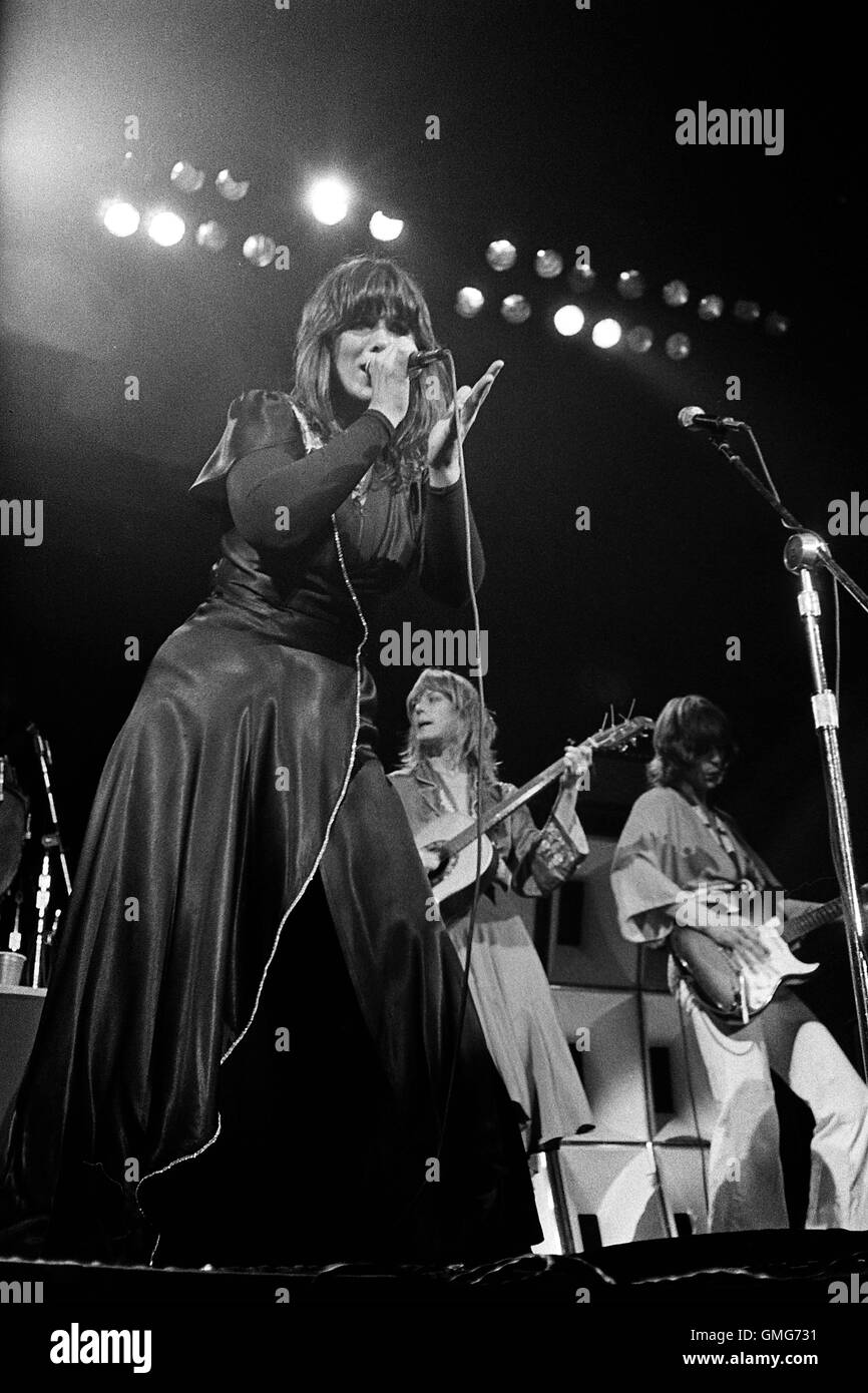 HEART performing live in Los Angeles, CA on September 27, 1977. Photo ...
