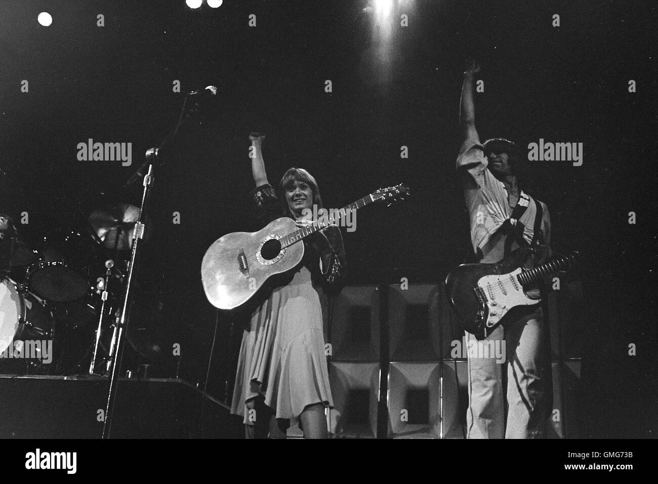 HEART performing live in Los Angeles, CA on September 27, 1977. Photo ...