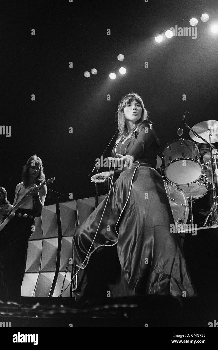 HEART performing live in Los Angeles, CA on September 27, 1977. Photo ...