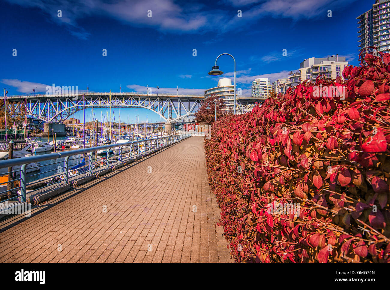 Granville bridge, Vancouver Stock Photo - Alamy