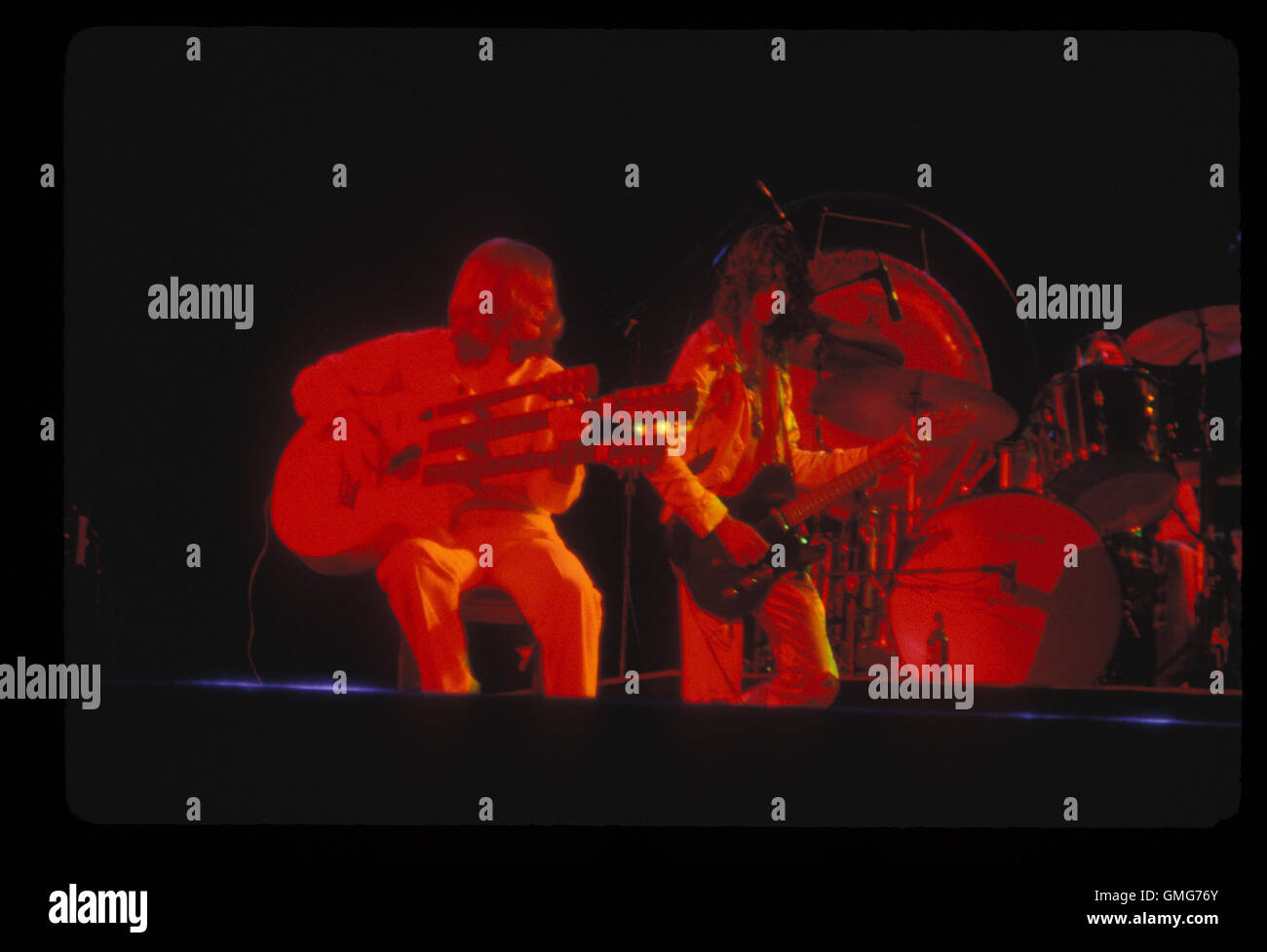 LED ZEPPELIN performing live at The Fabulous Forum in Inglewood, CA USA ...