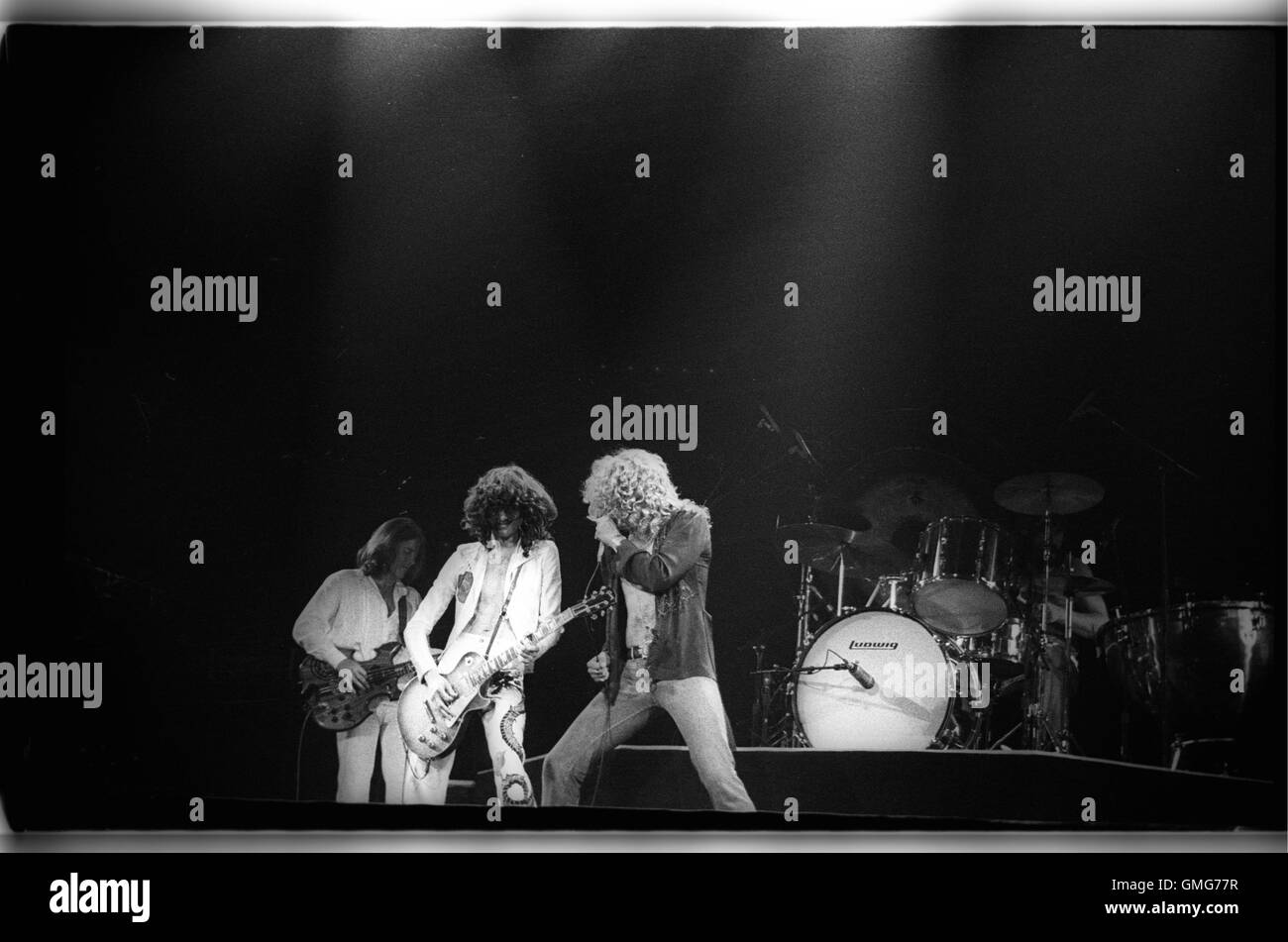 LED ZEPPELIN performing live at The Fabulous Forum in Inglewood, CA USA ...