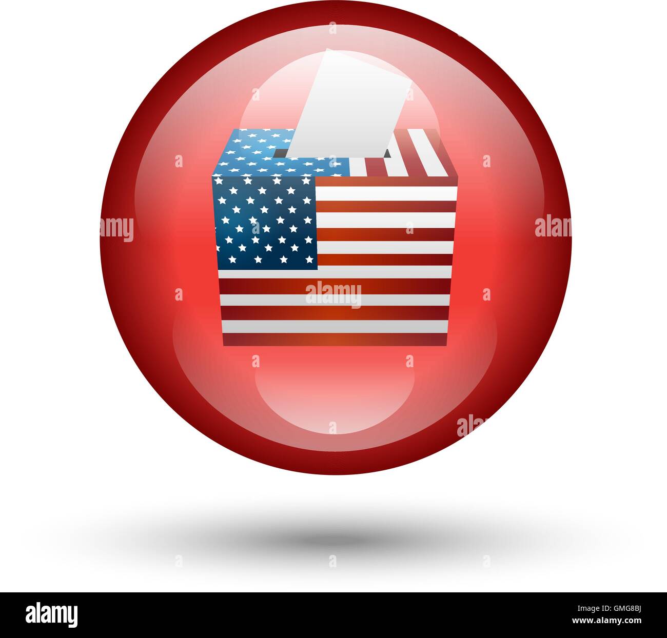 United States Election Vote Badge Stock Vector Image & Art - Alamy