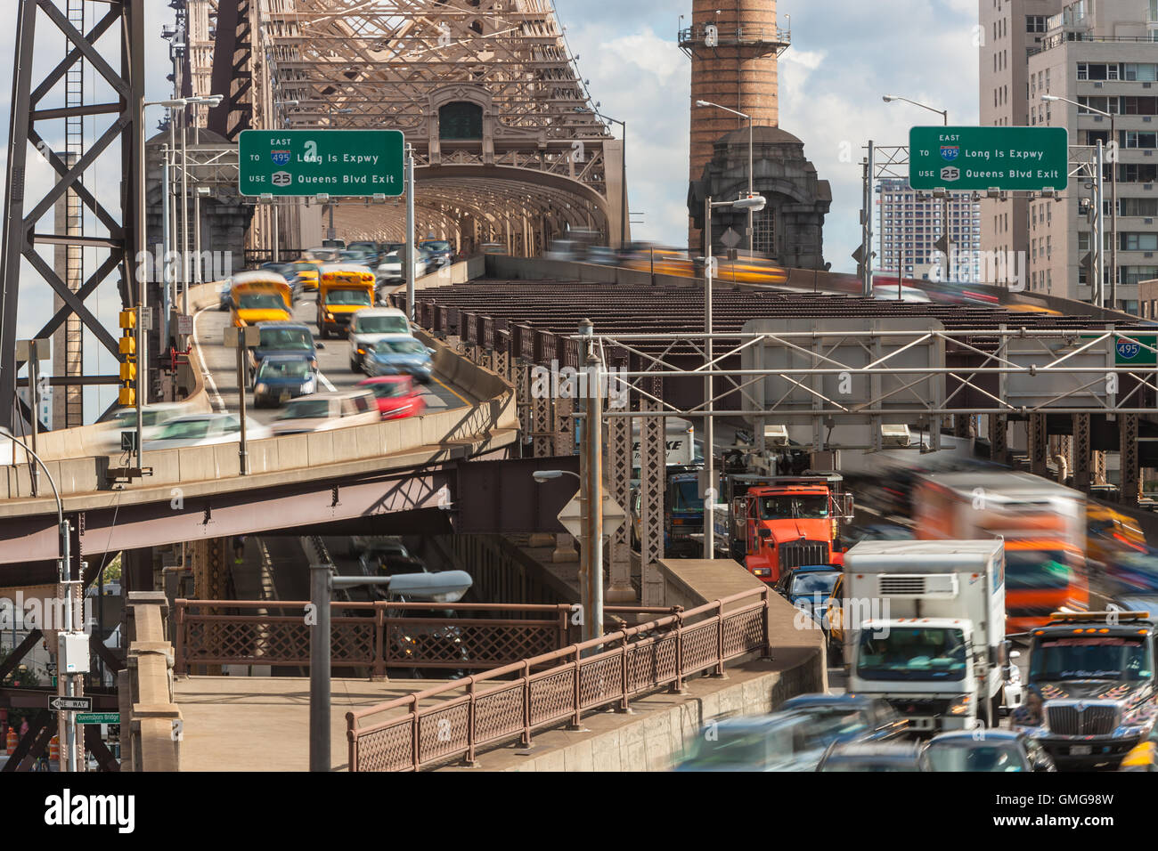 New york city traffic jam hi-res stock photography and images - Alamy