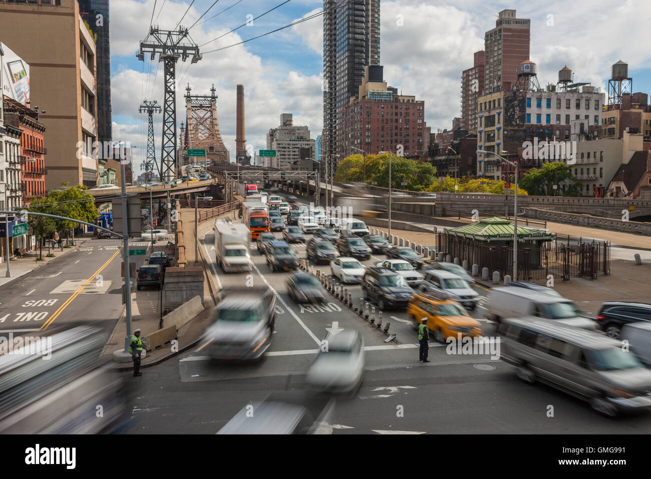 Traffic jam new york hi-res stock photography and images - Alamy