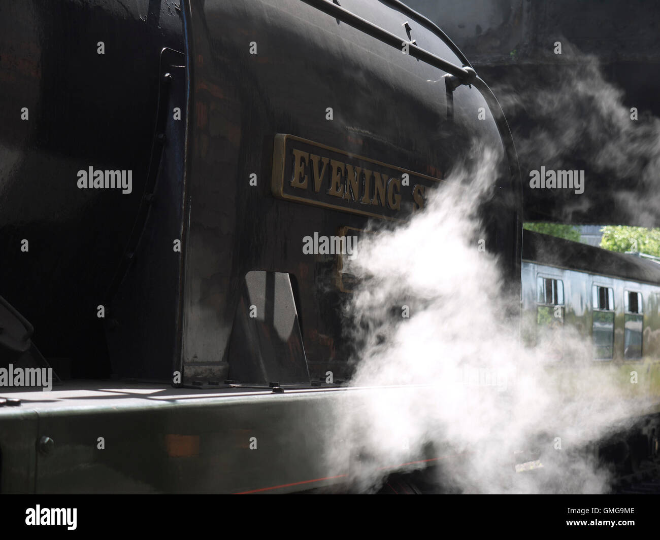 Evening star locomotive hi-res stock photography and images - Alamy