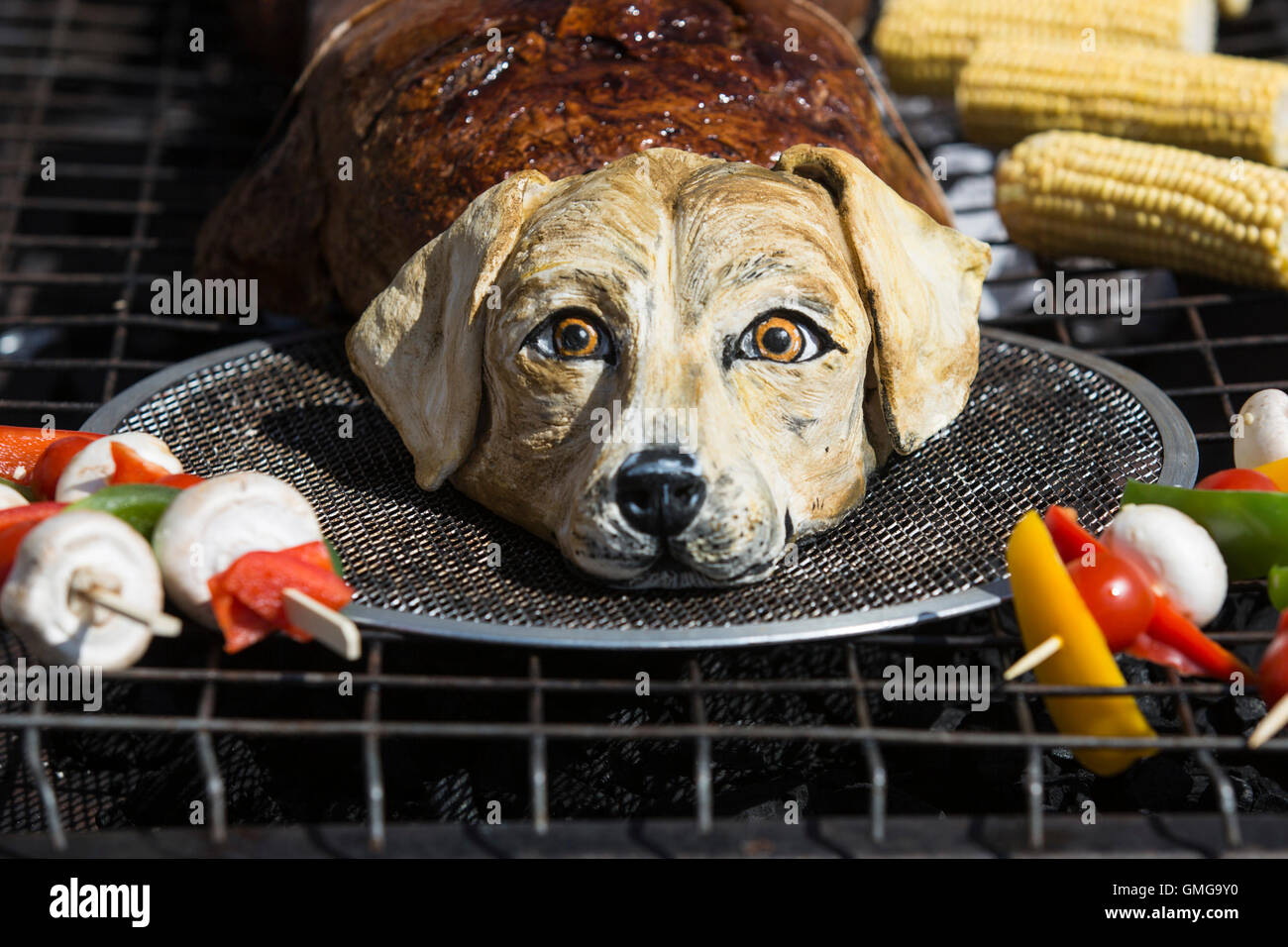 Seitan roast hi-res stock photography and images - Alamy