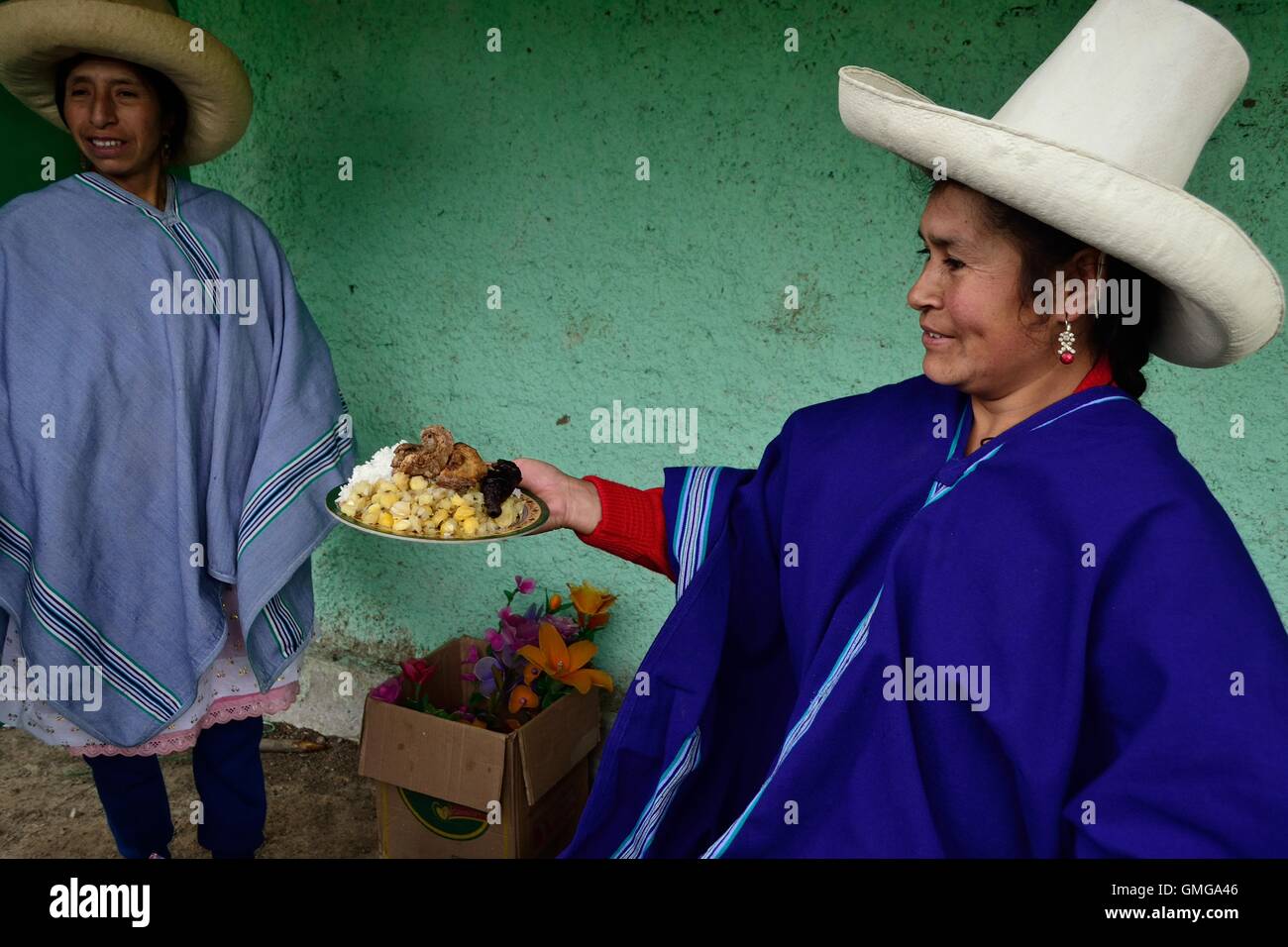Mote (corn ) - Agricultural fair - Fiestas de la Virgen del Carmen and ...
