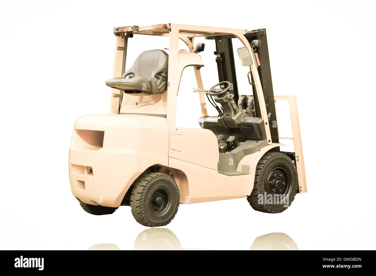 Towing vehicle on forklift hi-res stock photography and images - Alamy