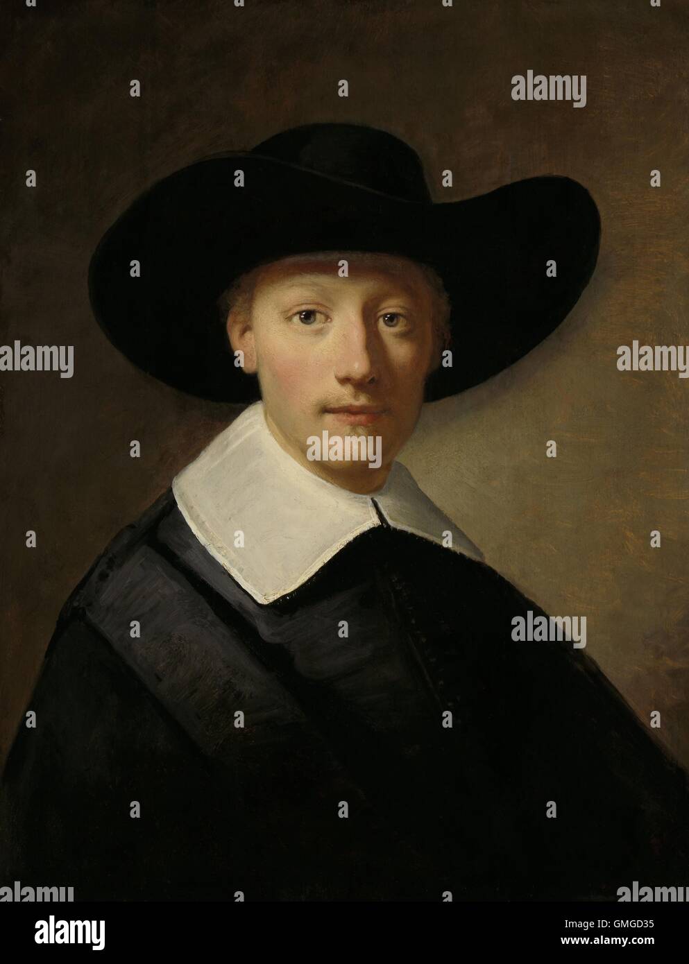 Portrait of a Man, known as Gozen Centen, by Govert Flinck, c. 1639 -40 ...