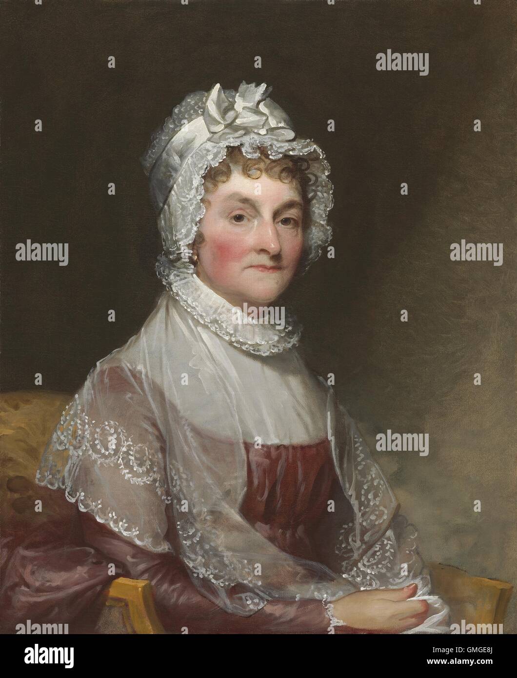 Abigail Smith Adams, by Gilbert Stuart, c. 1800-15, American painting ...
