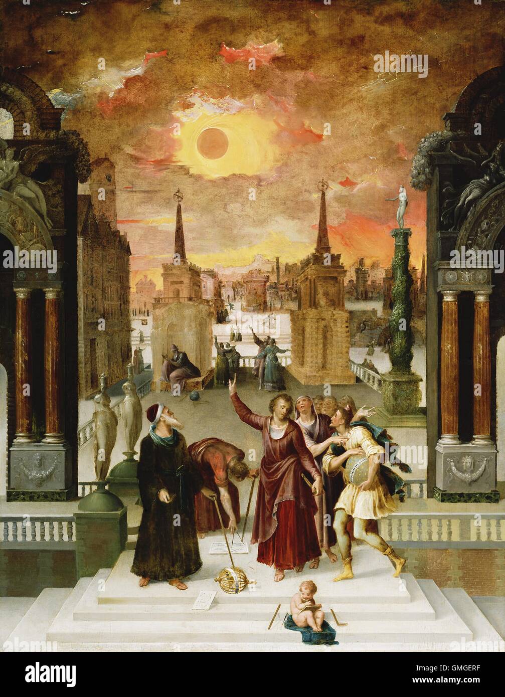 Pseudo-Dionysius the Areopagite Converting the Pagan Philosophers, by ...