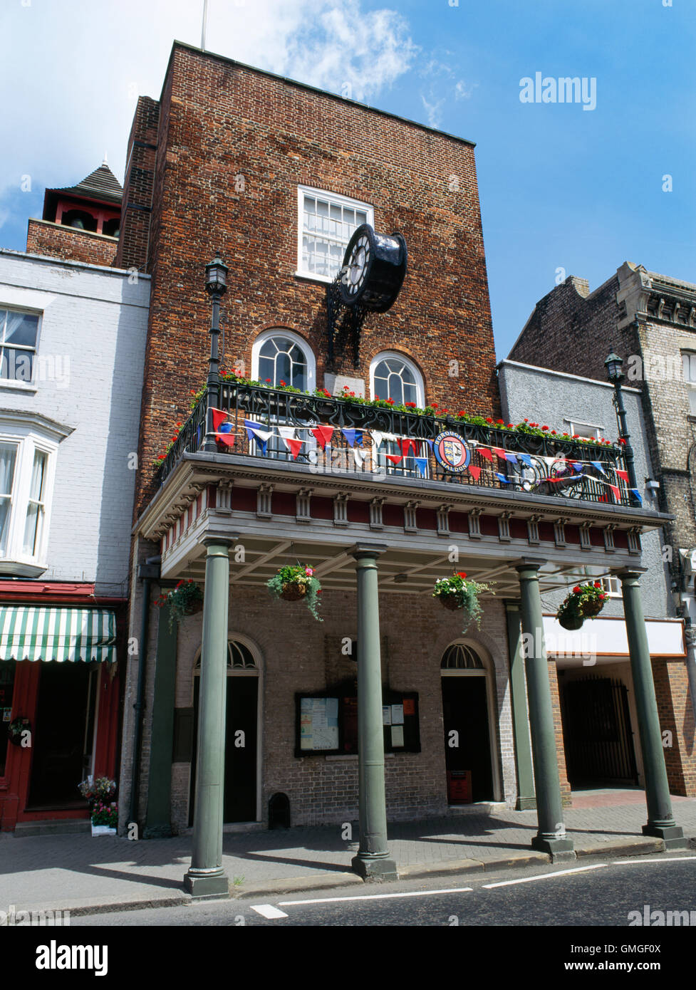 The Moot Hall, Maldon, Essex, aka D'Arcy's Tower after its Medieval ...