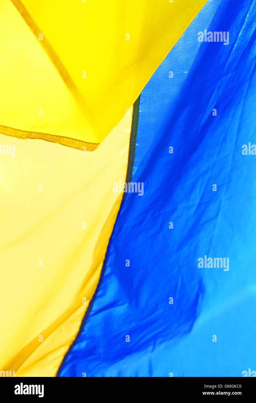 Flag ukraine abstract painting background hi-res stock photography and ...