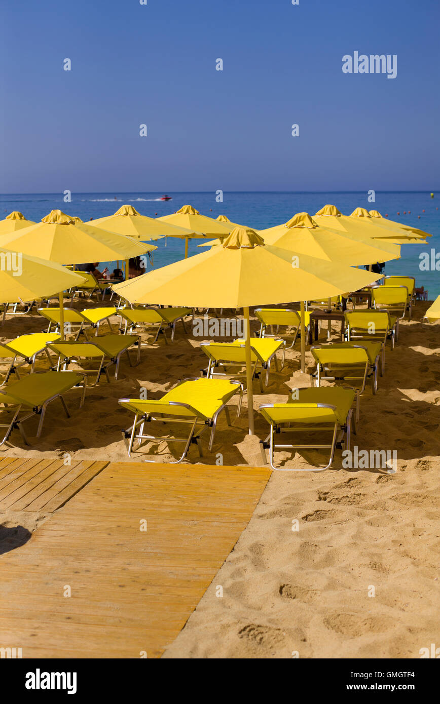 Lassi beach, Kefalonia, Greece Stock Photo - Alamy