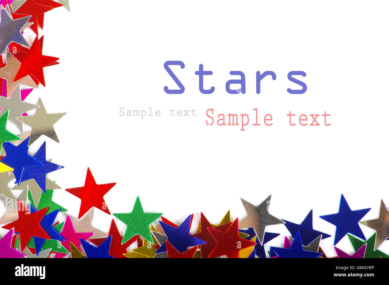 Colored stars background Stock Photo - Alamy