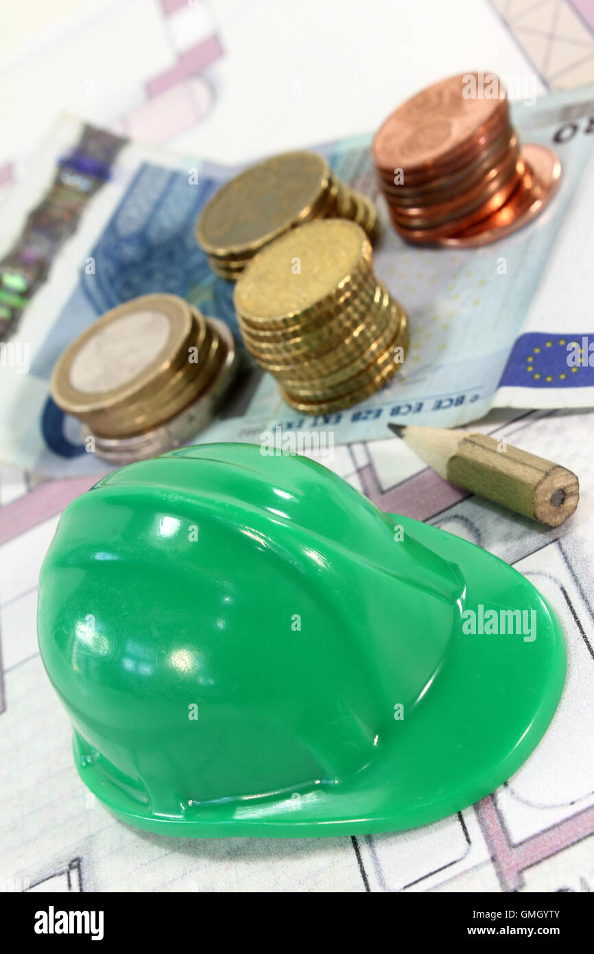 Money construction hi-res stock photography and images - Alamy