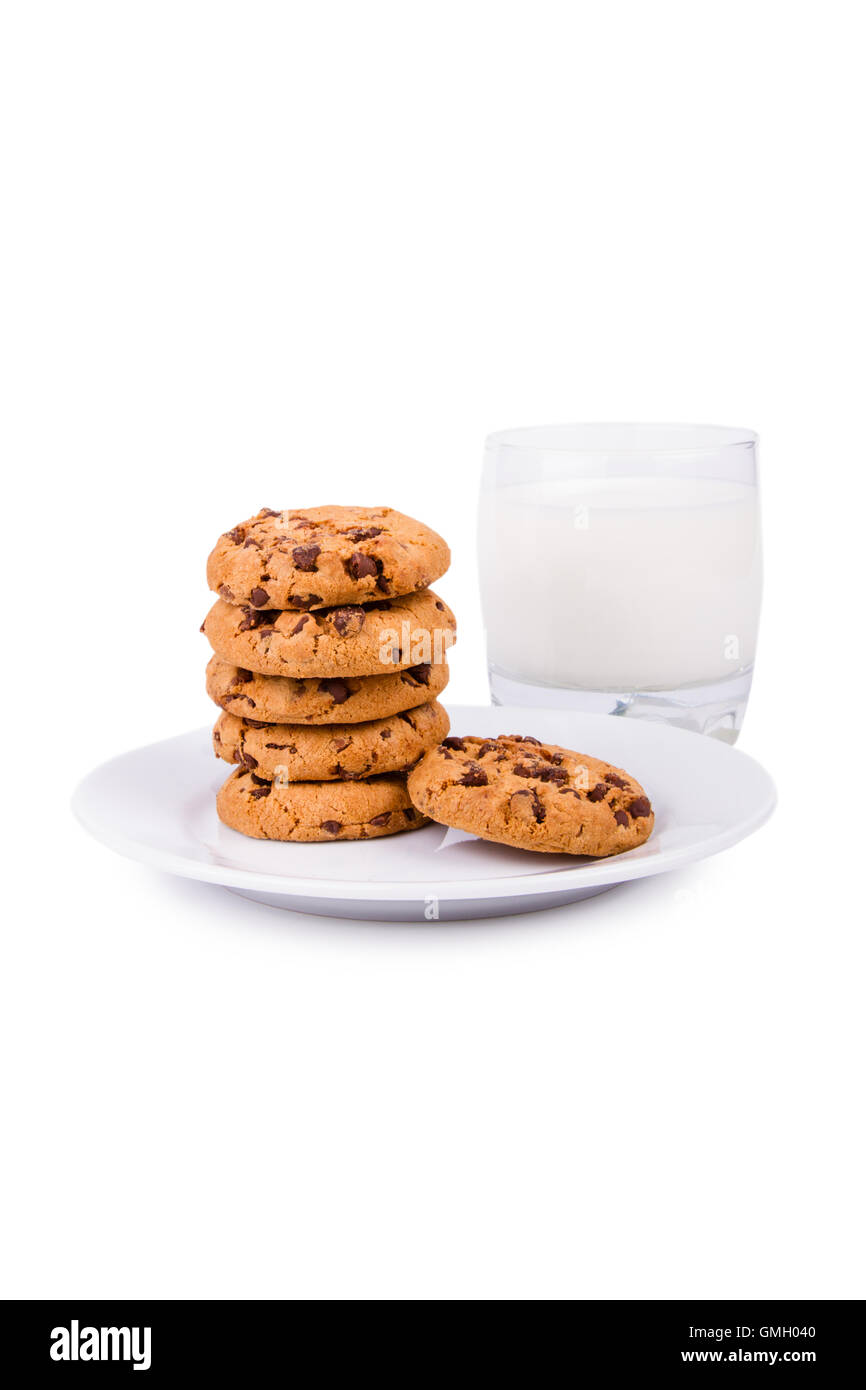Cookies and milk Stock Photo - Alamy