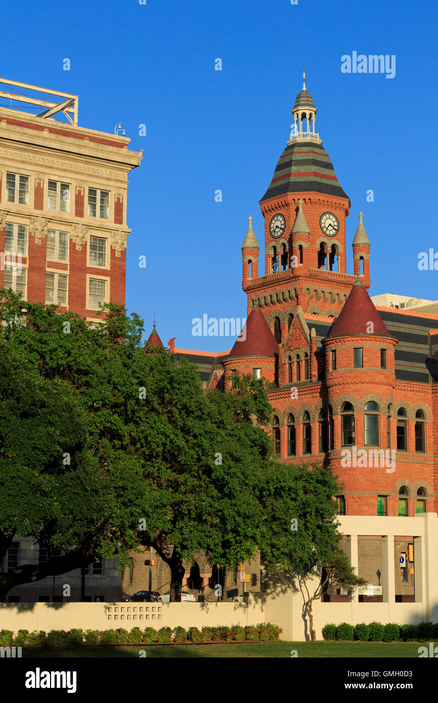 Old Red Museum, Dealey Plaza, Dallas, Texas, USA Stock Photo - Alamy