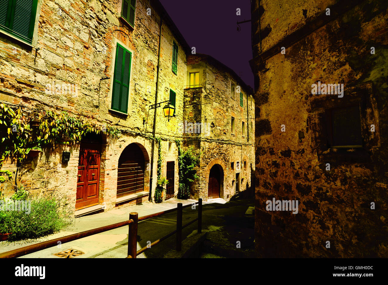 City at Midnight Stock Photo - Alamy